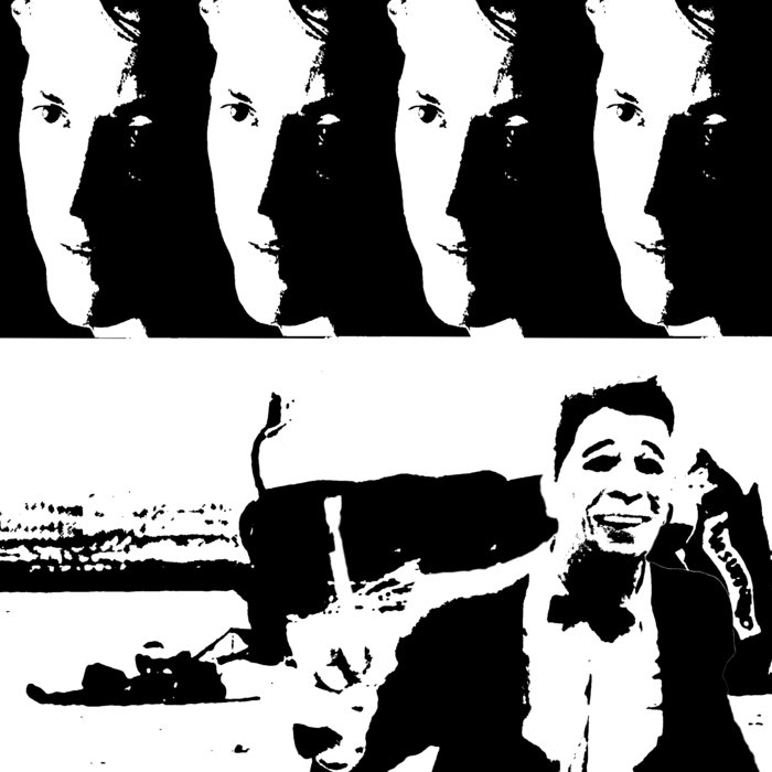 Johnny Utah and Bodhi, leader of the EX-Presidents, share a tense scene ...