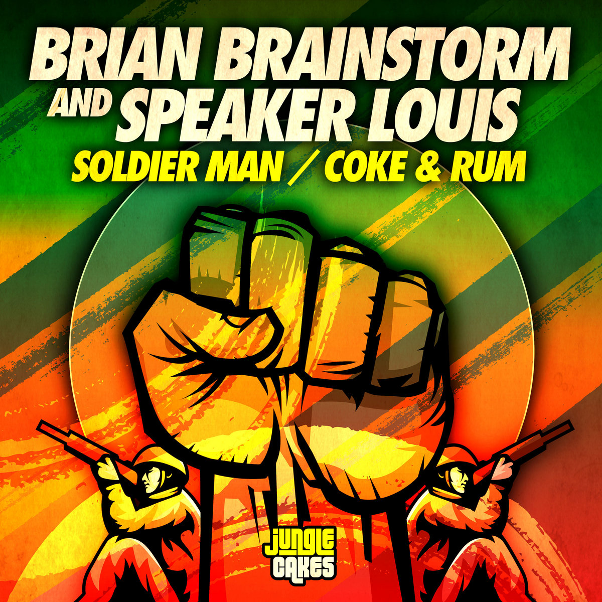 Soldier Man/Coke & Rum | Brian Brainstorm, Speaker Louis | Jungle Cakes