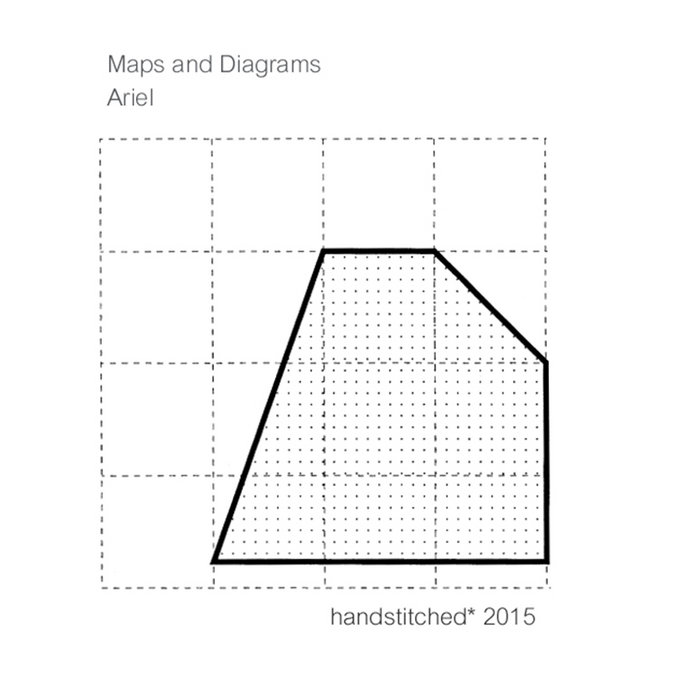 Ariel | Maps and Diagrams | Handstitched*