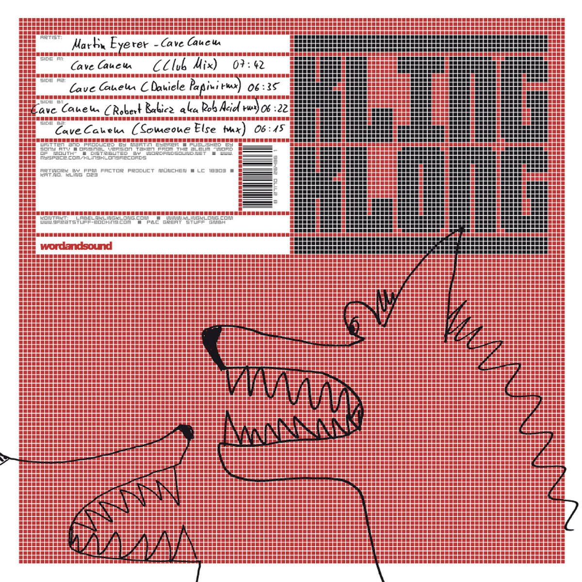 Cave Canem (incl. Robert Babicz Remix) | Martin Eyerer | Kling Klong