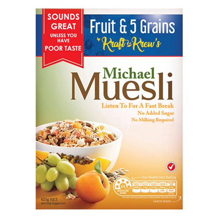 Fruit & 5 Grains EP | Michael Muesli