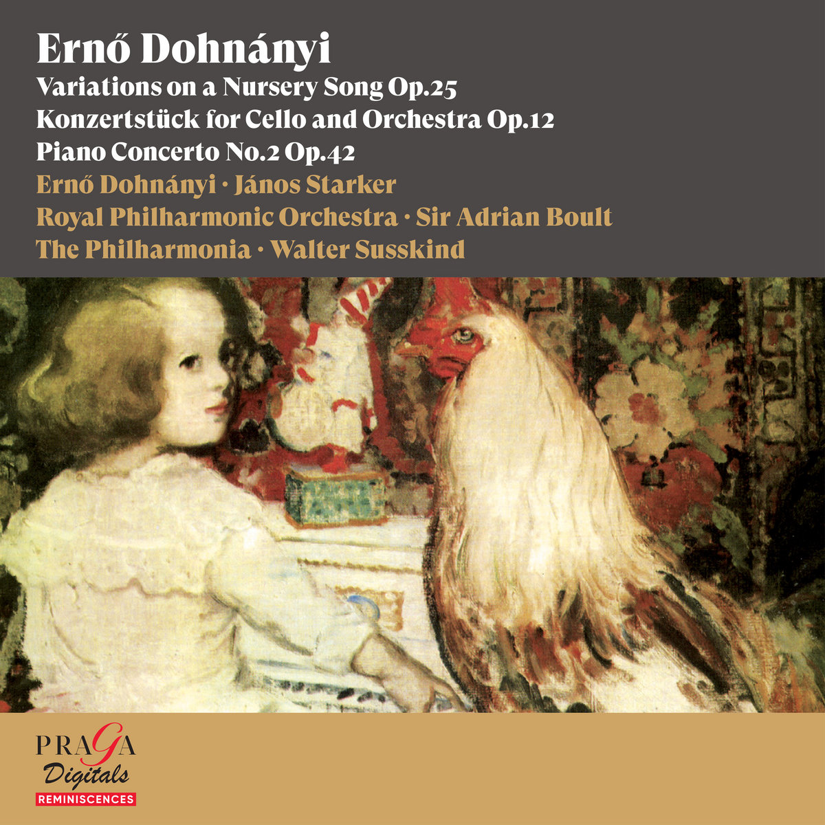 Ernő Dohnányi: Variations on a Nursery Song, Konzertstück for Cello ...