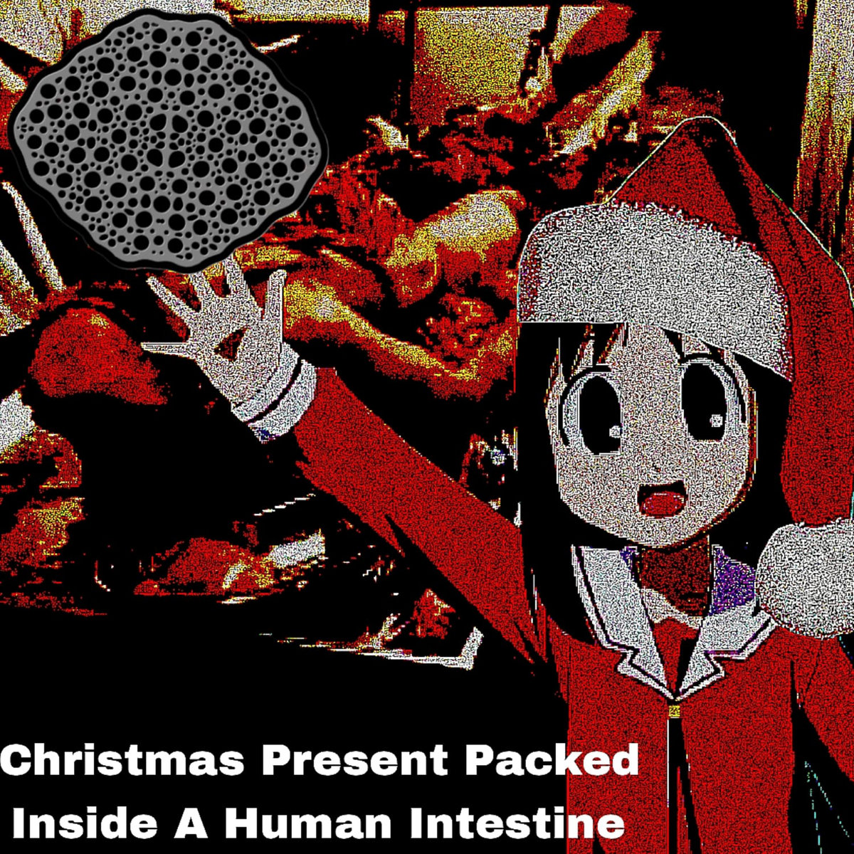 Christmas Present Packed Inside A Human Intestine | Xeroderma pigmentosum