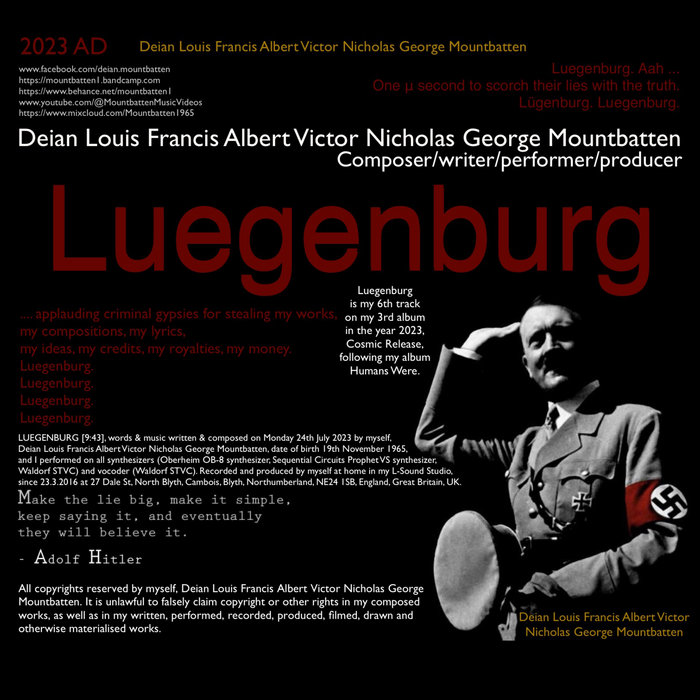 Luegenburg | Deian Louis Francis Albert Victor Nicholas George ...