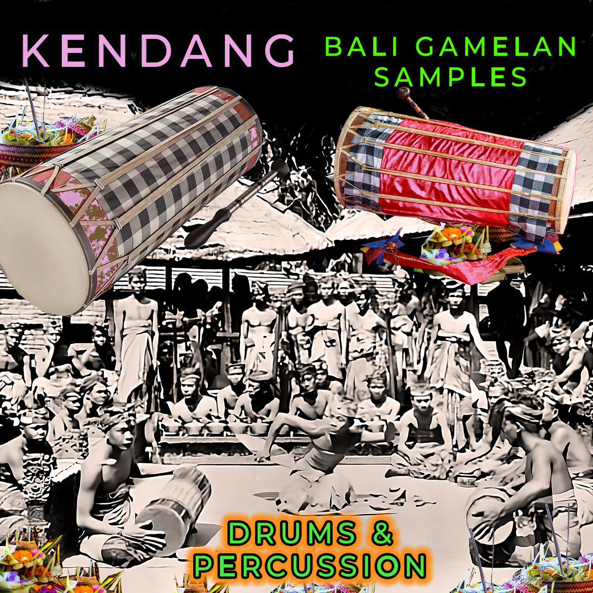 KENDANG, Balinese Gamelan Drums & Percussion Sample Pack | Bali Gamelan ...