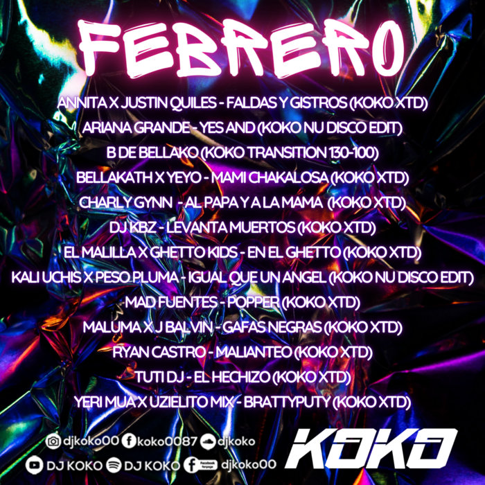 FEBRERO 2024 | DJ KOKO