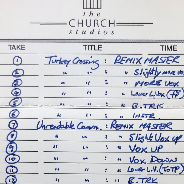 Turkey Crossing - Unreadable Communication Mixes - Bootleg Series Vol ...