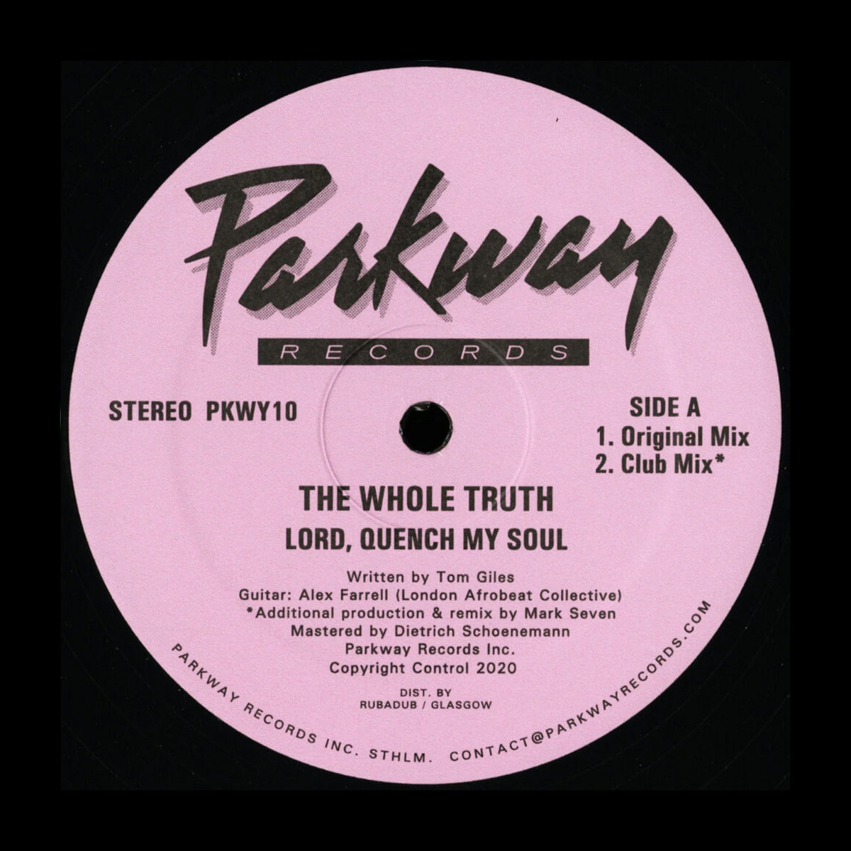 Lord, Quench My Soul | The Whole Truth | Parkway Records