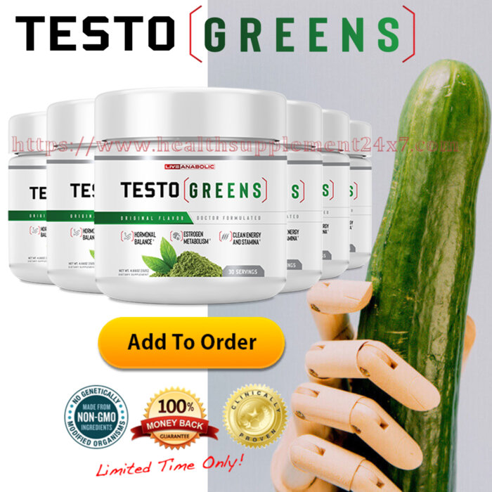 TestoGreens (NEW 2023!) Does It Work Or Just Scam? | TestoGreens