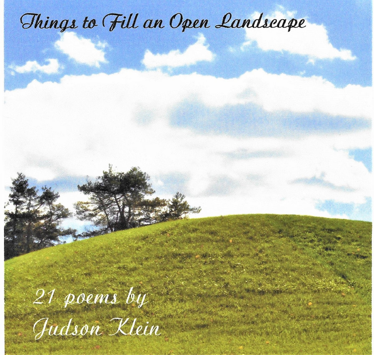 Things to Fill an Open Landscape (21 Poems) | Judson
