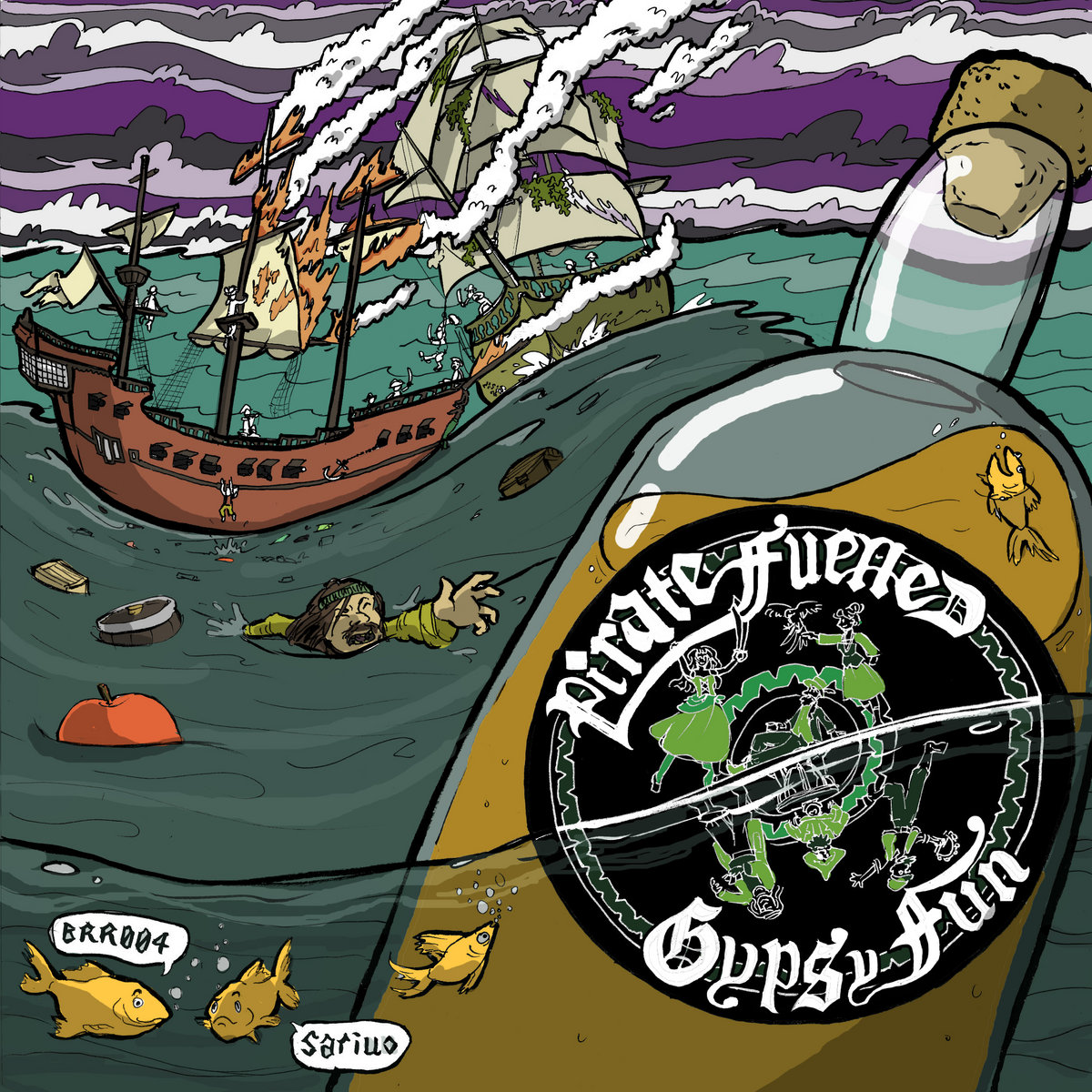 BRR004: Pirate Fueled Gypsy Fun | Sariuo | Beatroot Records