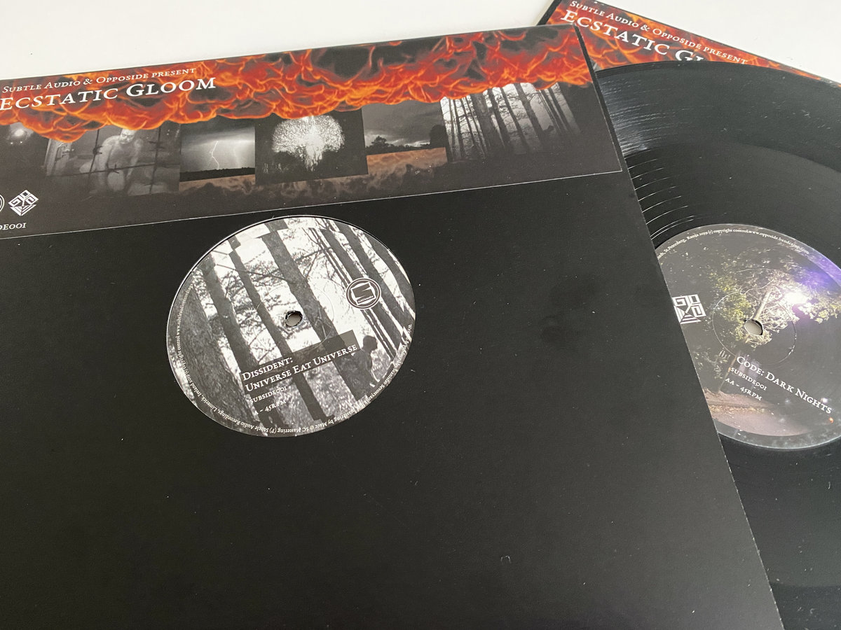 SUBSIDE001 :: Dissident/Code - Ecstatic Gloom | Dissident, Code | Subtle Audio