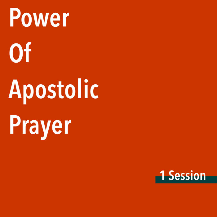 Power of Apostolic Prayers | David Lee Brown (Teaching)
