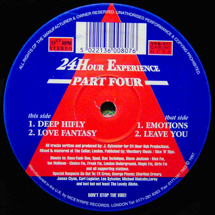 24Hour Experience – Part Four | Jeremy Sylvester