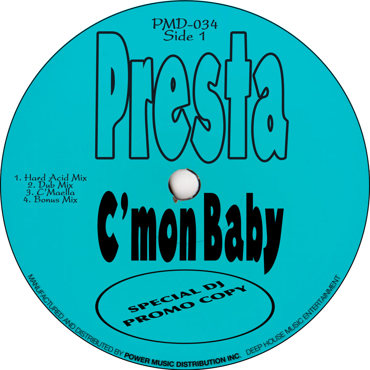 C'Mon Baby | Peter Presta | DJ Duke