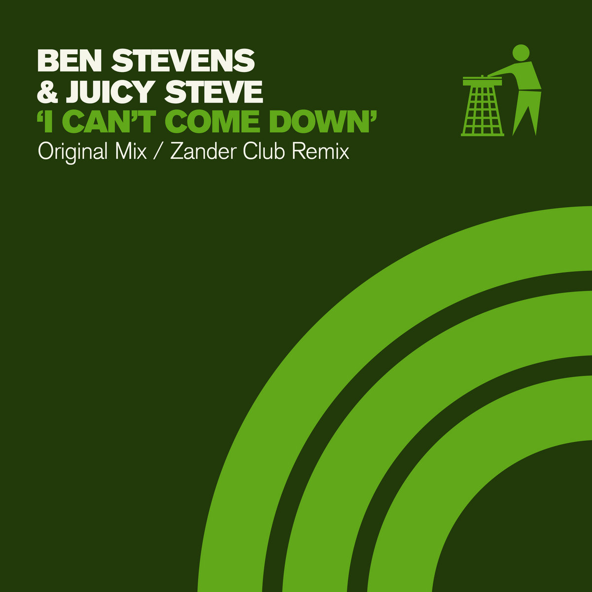 I Can't Come Down | Ben Stevens, Juicy Steve | Tidy Trax