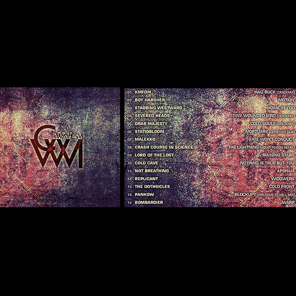 COLD WAVES VI COMPILATION CD | Various Artists | The Gothsicles