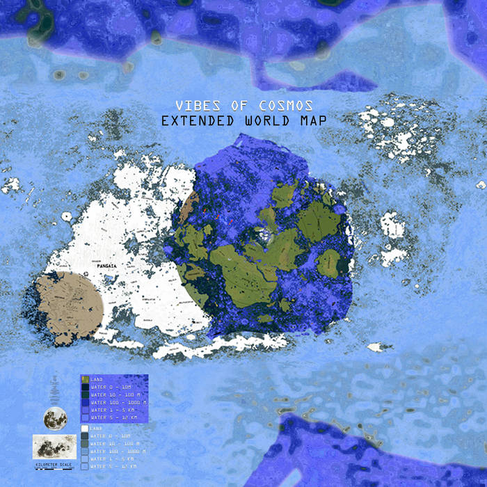 Extended World Map | Vibes of Cosmos | Mountaindub