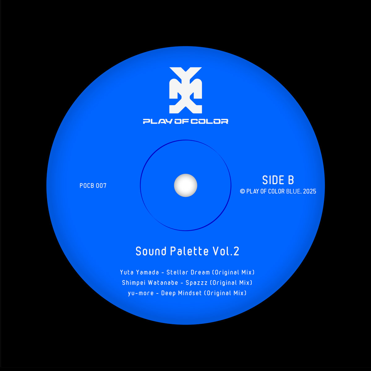 Play Of Color Blue Sound Palette, Vol. 2 Side B | Yuta Yamada, Shimpei ...