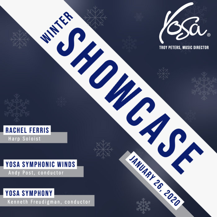 Winter Showcase 2020 with Rachel Ferris, harp | YOSA - Youth Orchestras ...