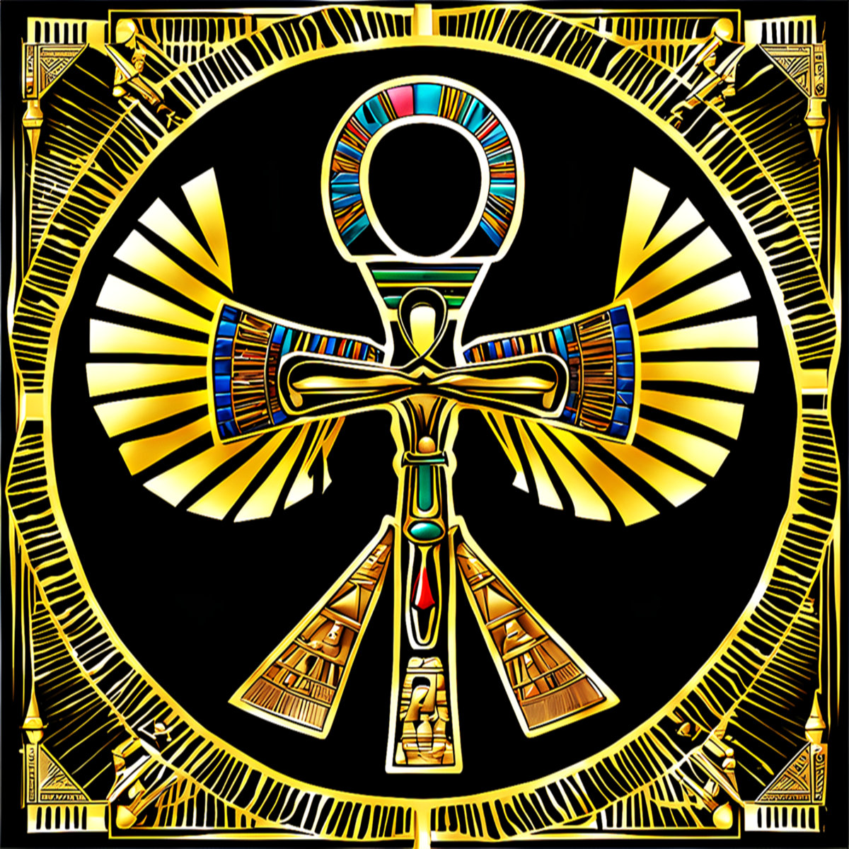 EGYPTIAN ANKH: Secret Brain Potential Activator (Golden Phi Tones ...
