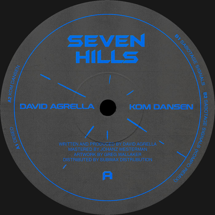 SHR007 - David Agrella - Kom Dansen EP | David Agrella | Seven Hills ...