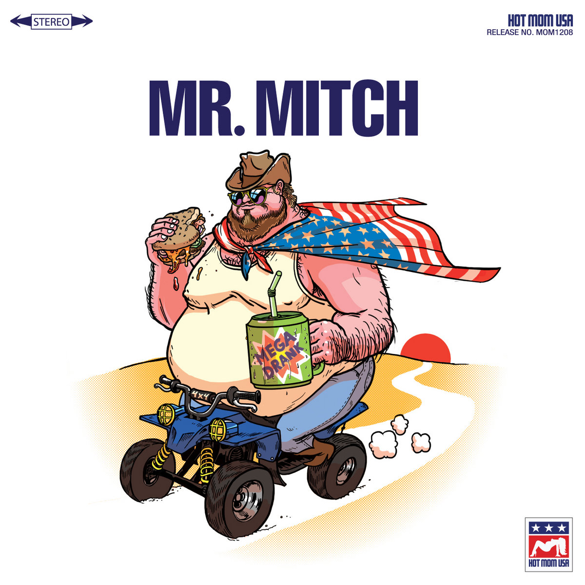 MOM1208: Mr. Mitch - On The Blob/Milo 12" | Mr. Mitch | Alma Mater Records
