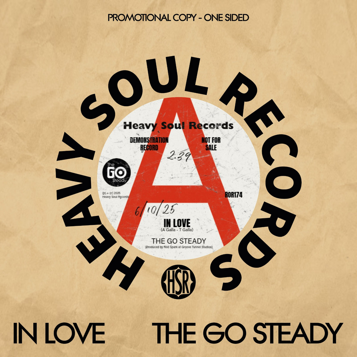 THE GO STEADY In Love | Heavy Soul Records