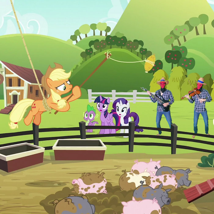 Applejack is so Busy at the Farm | Koron Korak