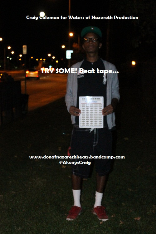 Try some! | Craig Coleman | Craig "Don" Coleman for Waters of Nazareth