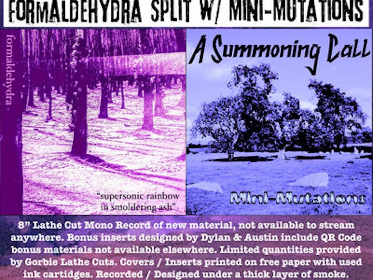 (WTBC 0026) Formaldehyde / Mini-Mutations Split | WTBC Radio