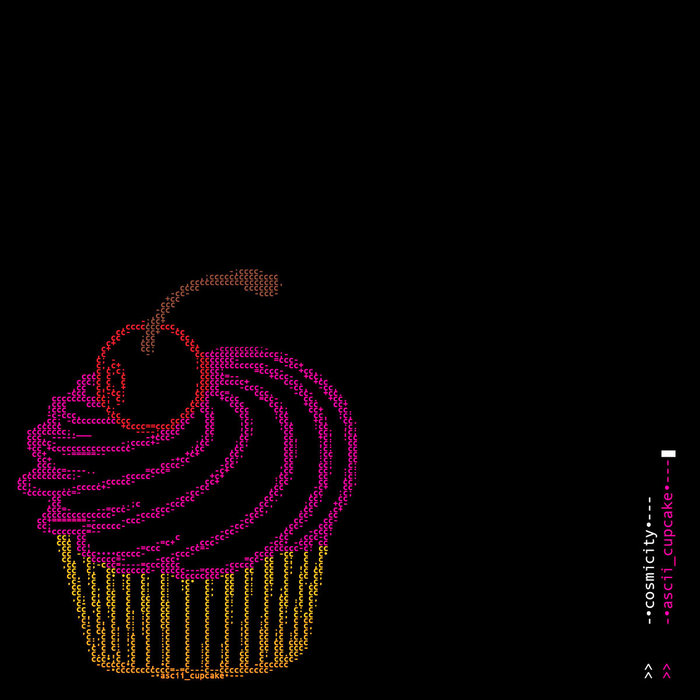 ASCII Cupcake | Cosmicity