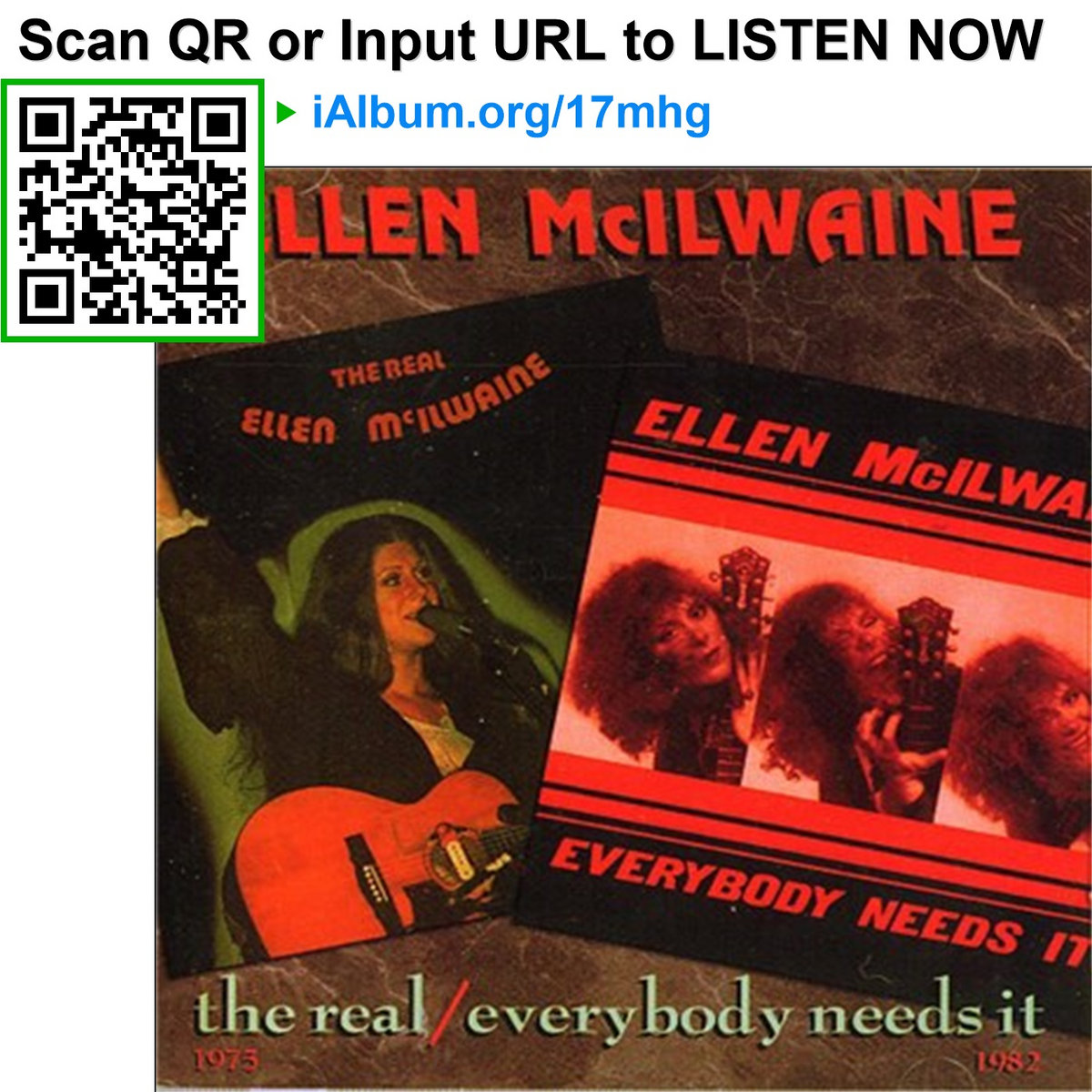 The Real Everybody Needs It | Ellen Mcilwaine