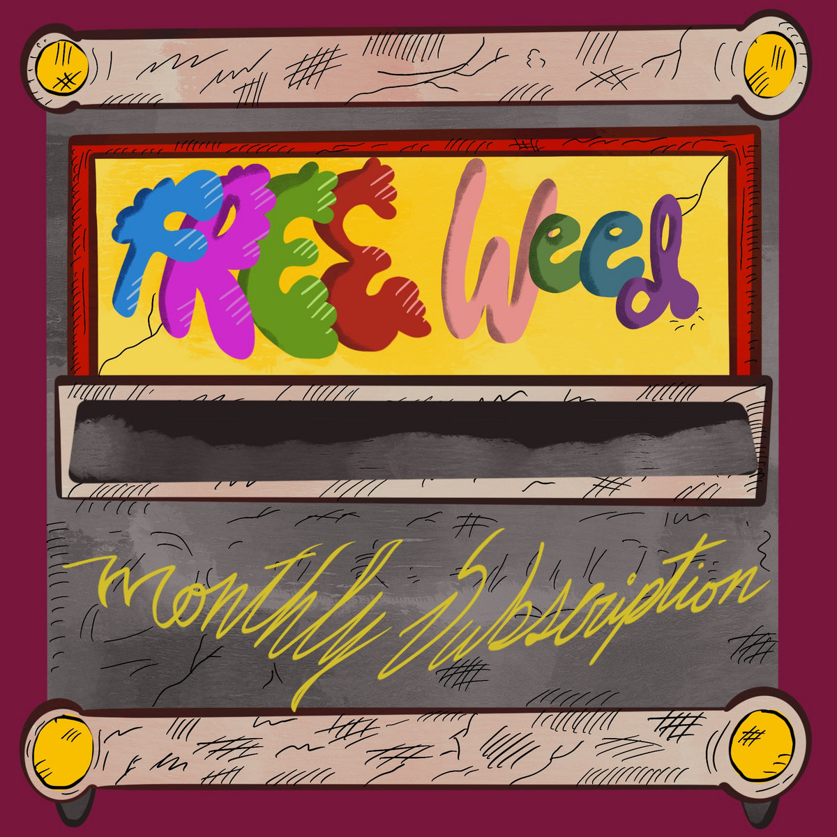 Monthly Subscription | Free Weed | Gnar Tapes