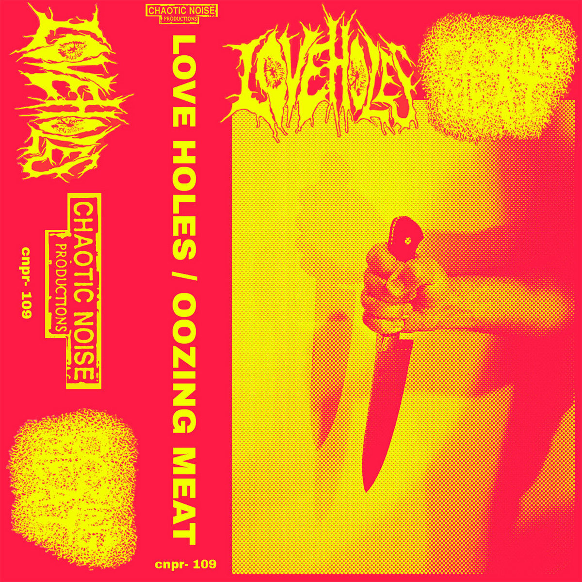 LOVE HOLES / OOZING MEAT - Split tape | Chaotic Noise Productions (label)