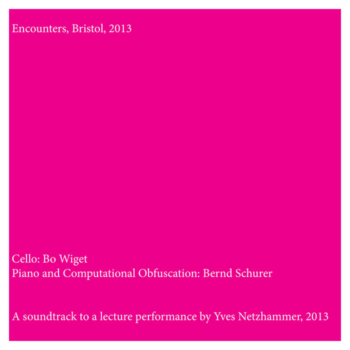 Encounters | Bernd Schurer | Bernd Schurer | N.N.