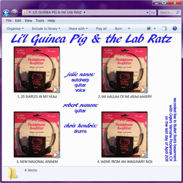 idiOt NEUROLOGiSt | Li'L GUiNEA PiG ANd thE LAb RAtZ | (cdhx)