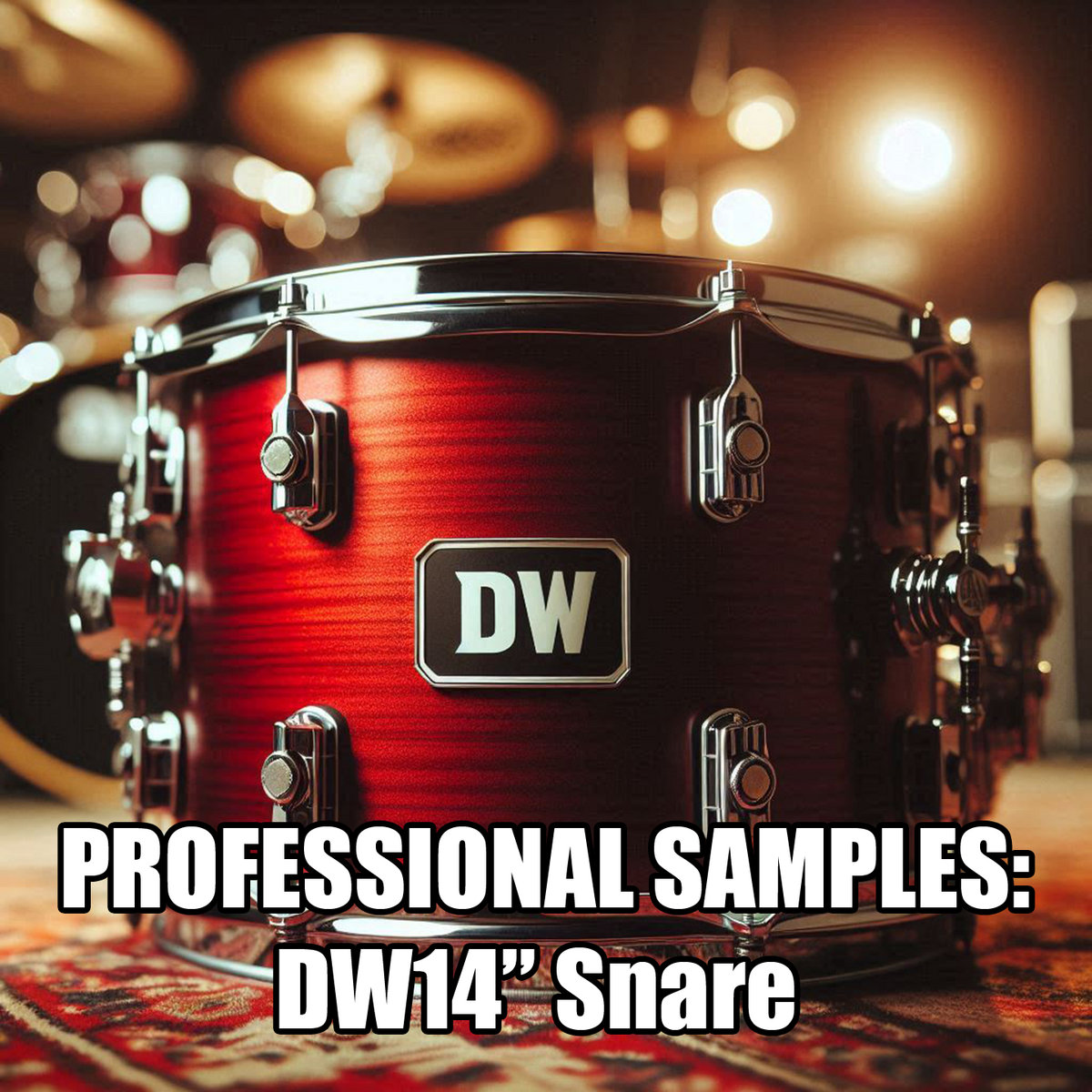 DW14" Snare Drum Samples: One-Shots | Professional Samples
