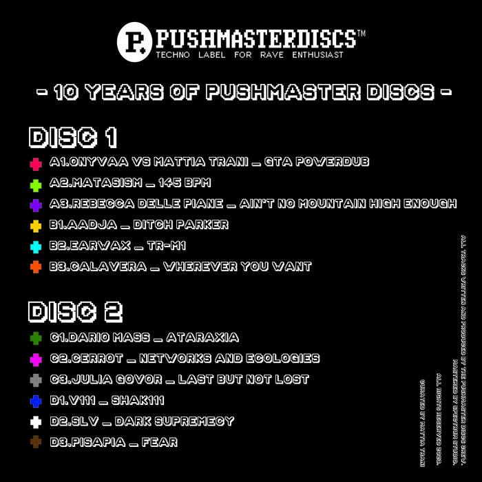 10 YEARS OF PUSHMASTER DISCS[PM028] | Various Artists | Pushmaster Discs
