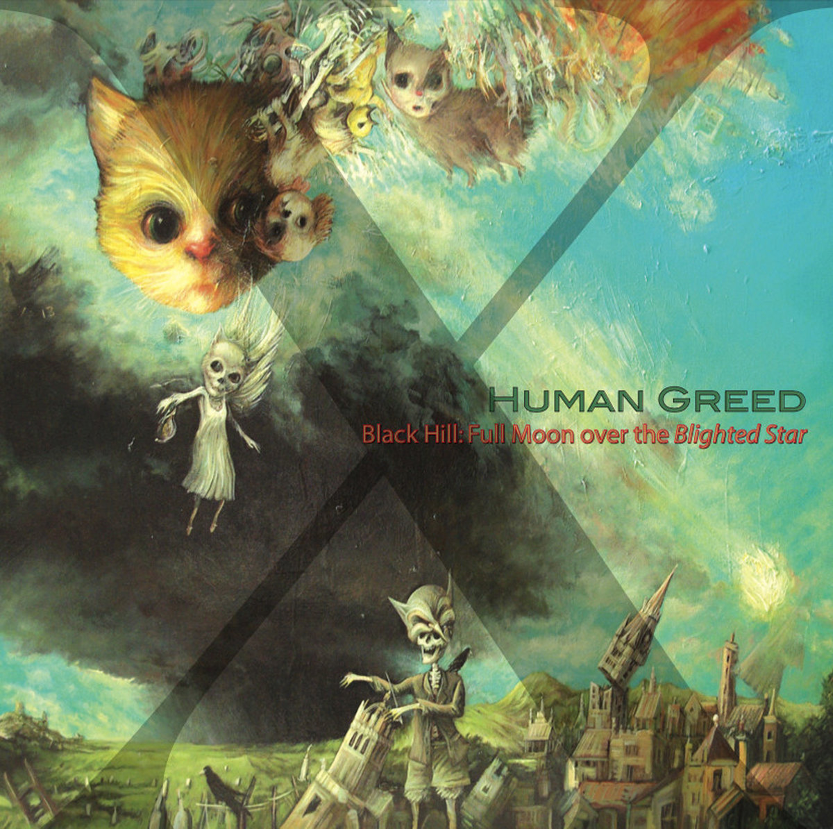 Black Hill X : Full Moon over the Blighted Star | Human Greed | omnempathy