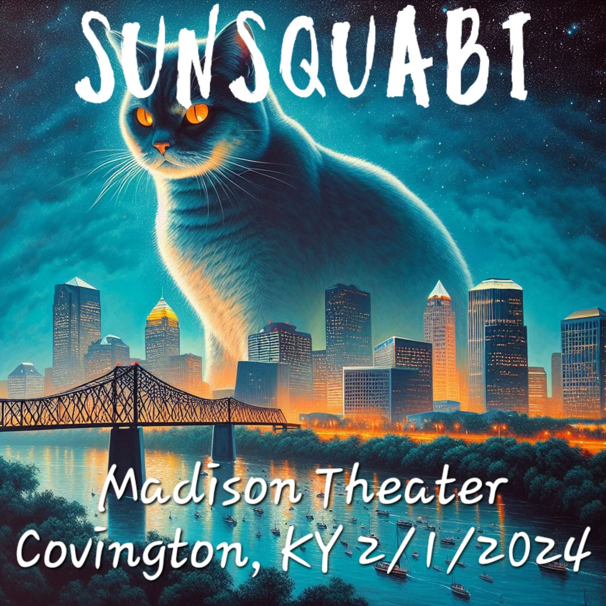 Live at Madison Theater - Covington, KY 2/1/2024 | SunSquabi