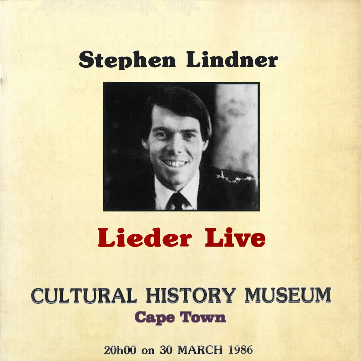 Lieder Live at the Cultural History Museum | Stephen Lindner