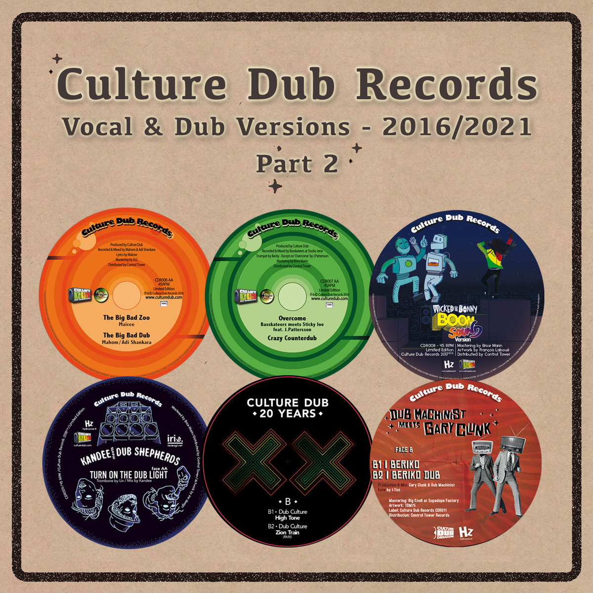 Culture Dub Records - Vocal and Dub Versions - 2016/ 2021 - Part 2 ...