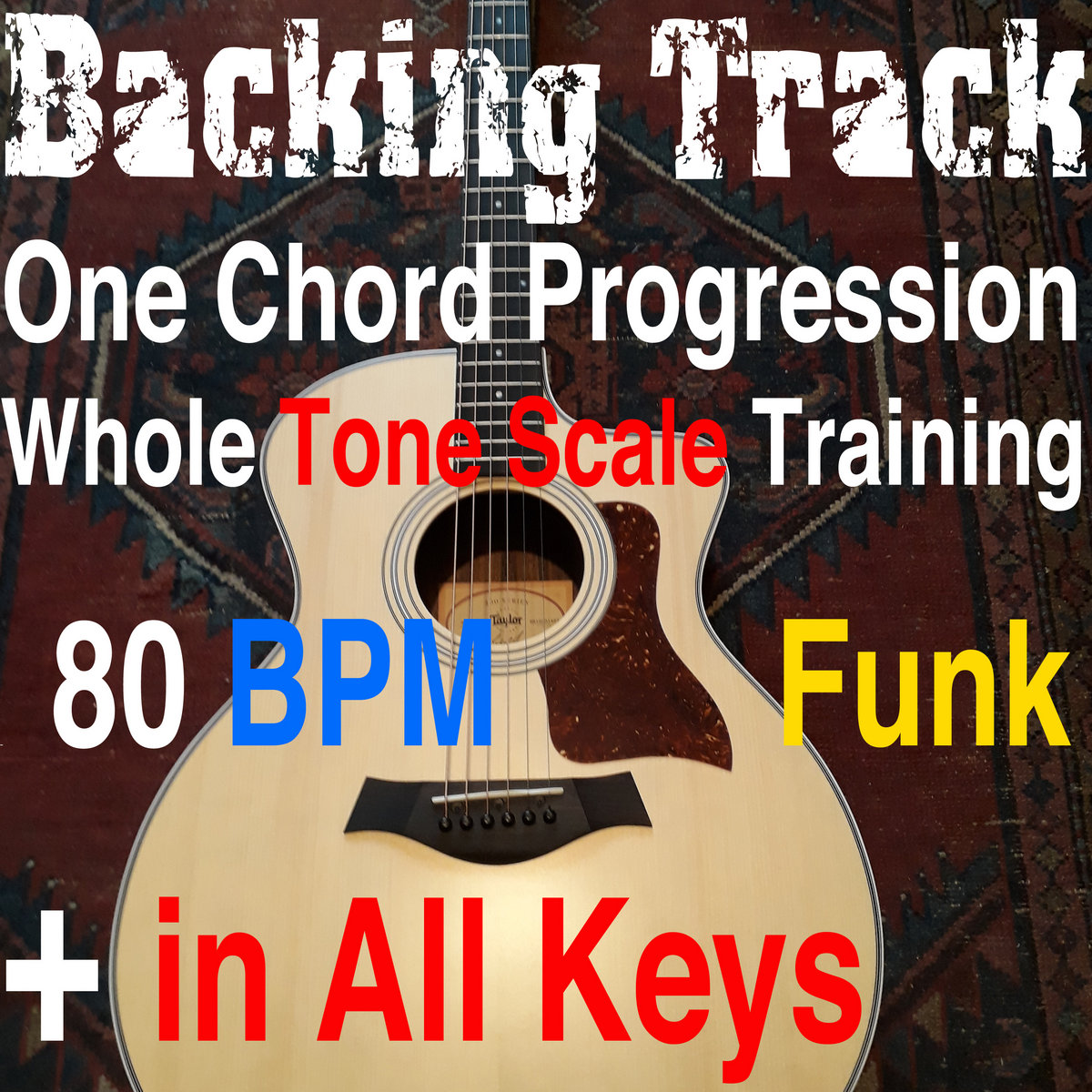 Backing Track One Chord Progression Whole Tone Scale Training (+) in ...