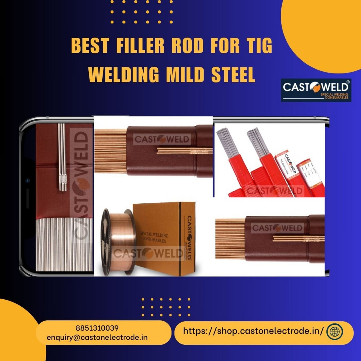 Best Filler Rod for TIG Welding Mild Steel | Castoelect