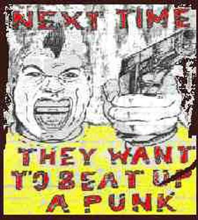 Next Time They Want To Beat Up A Punk | SHITGIVEITS