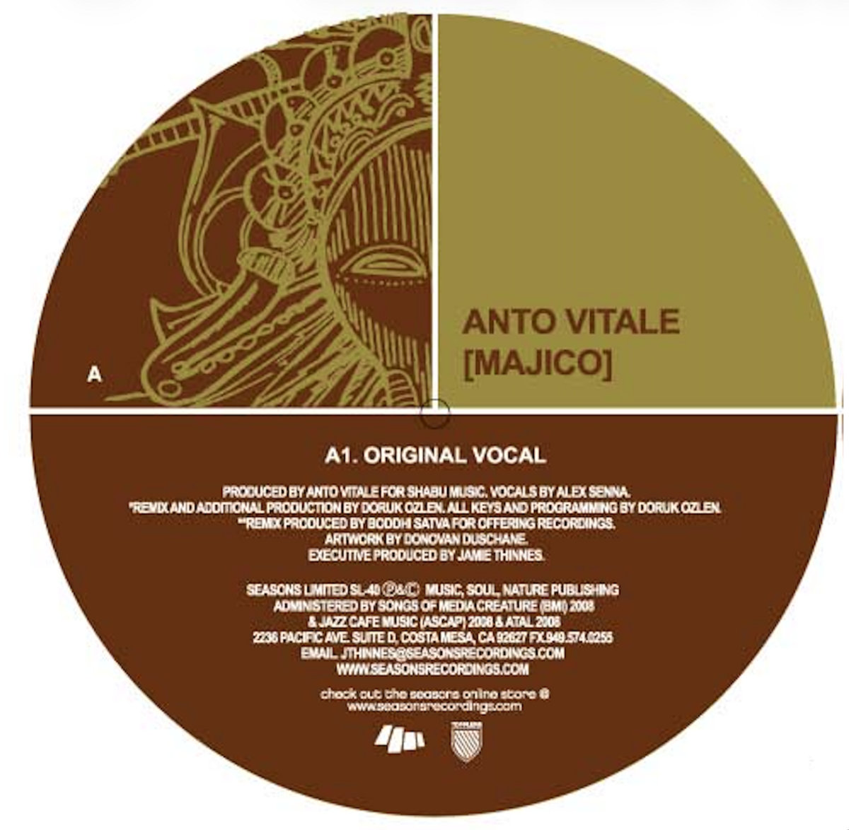 Anto Vitale 'Majico' | Seasons Recordings
