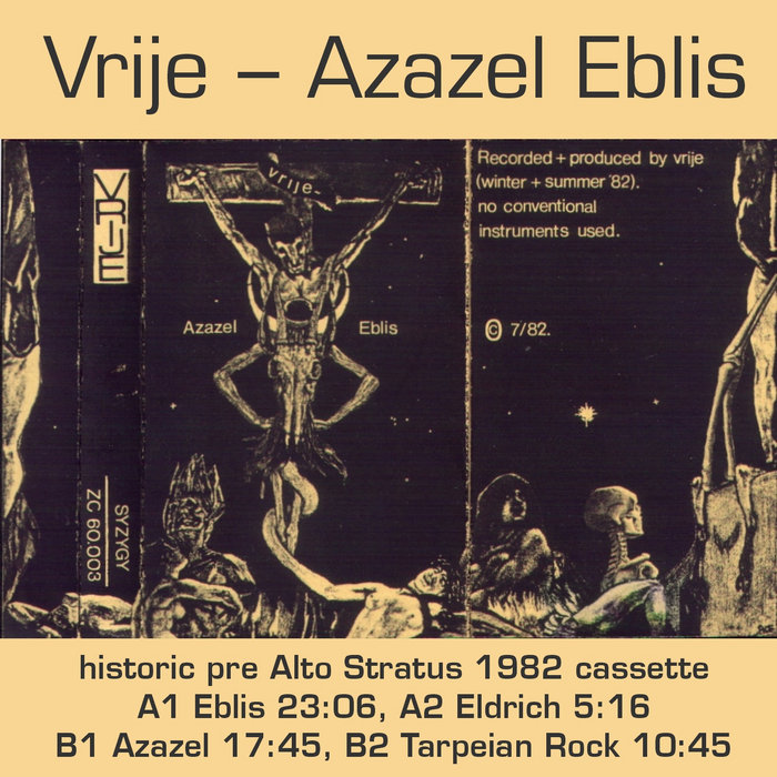 Vrije – Azazel Eblis | Alto Stratus | Auricle Music