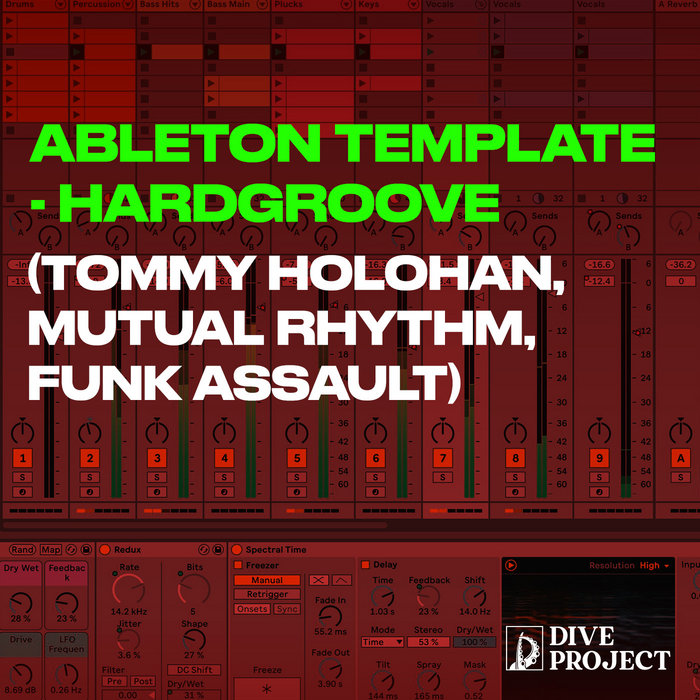 Ableton Template - Hardgroove (like Tommy Holohan, Mutual Rhythm Funk ...