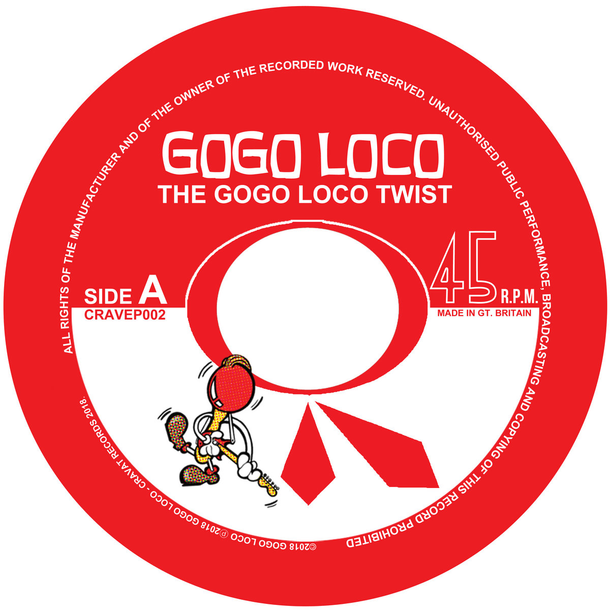 The GoGo Loco Twist! (7" Single) | GOGO LOCO